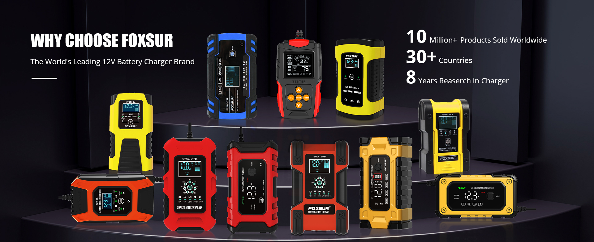 FOXSUR Battery Charger