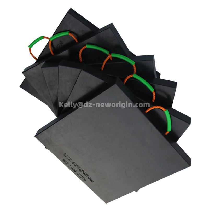 HDPE crane outrigger pads, big foot crane outrigger pads