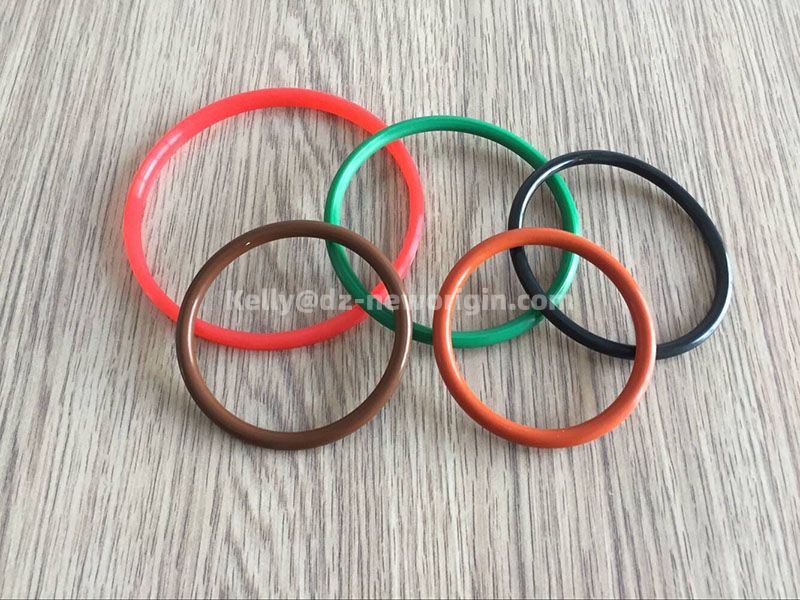 Rubber O-rings are circular seals made of synthetic rubber