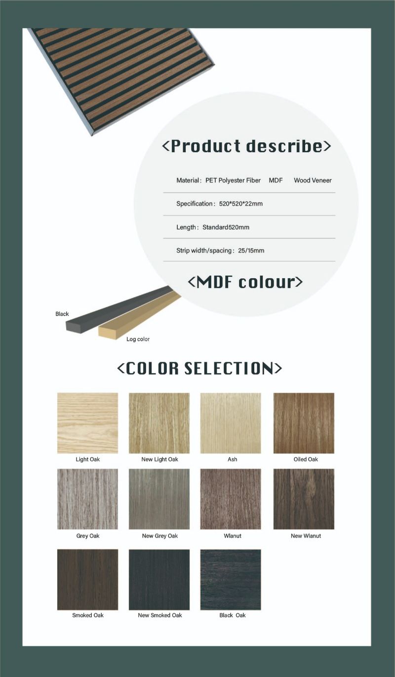 Acoustic Square Panel 520*520mm
