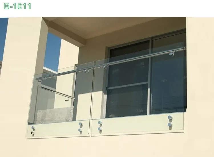 Frameless Glass Railing, Balcony Glass Balustrade