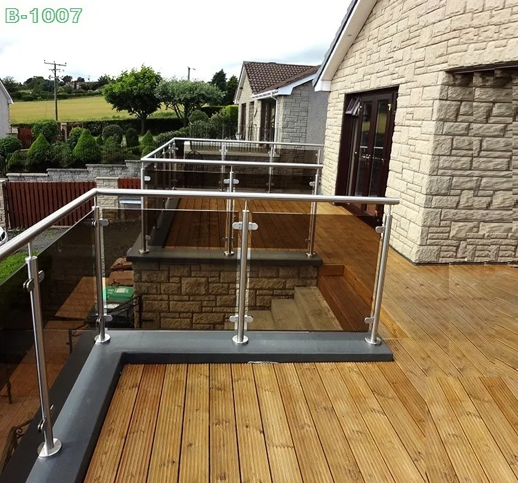 Frameless Glass Railing, Balcony Glass Balustrade