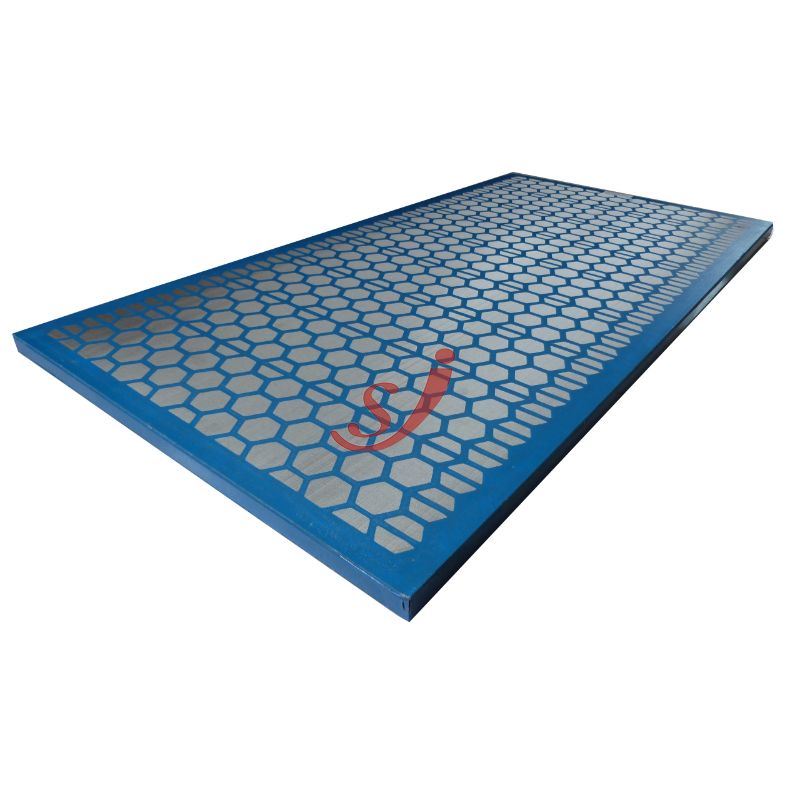 Steel frame shale shaker screen