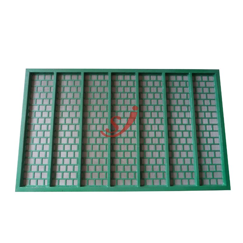 Steel frame shale shaker screen