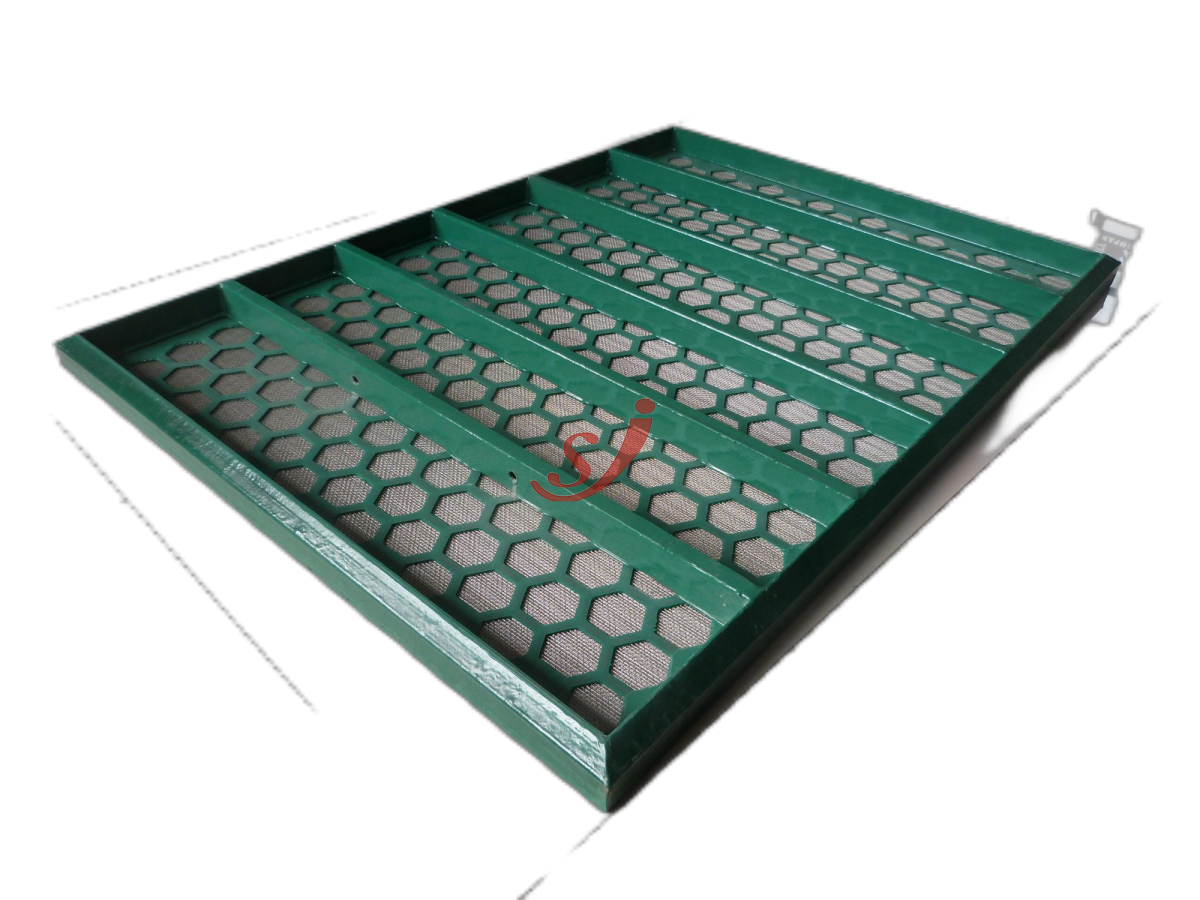 Replacement Steel Scalping Screens for Top Deck of Brandt VSM 300 Shaker