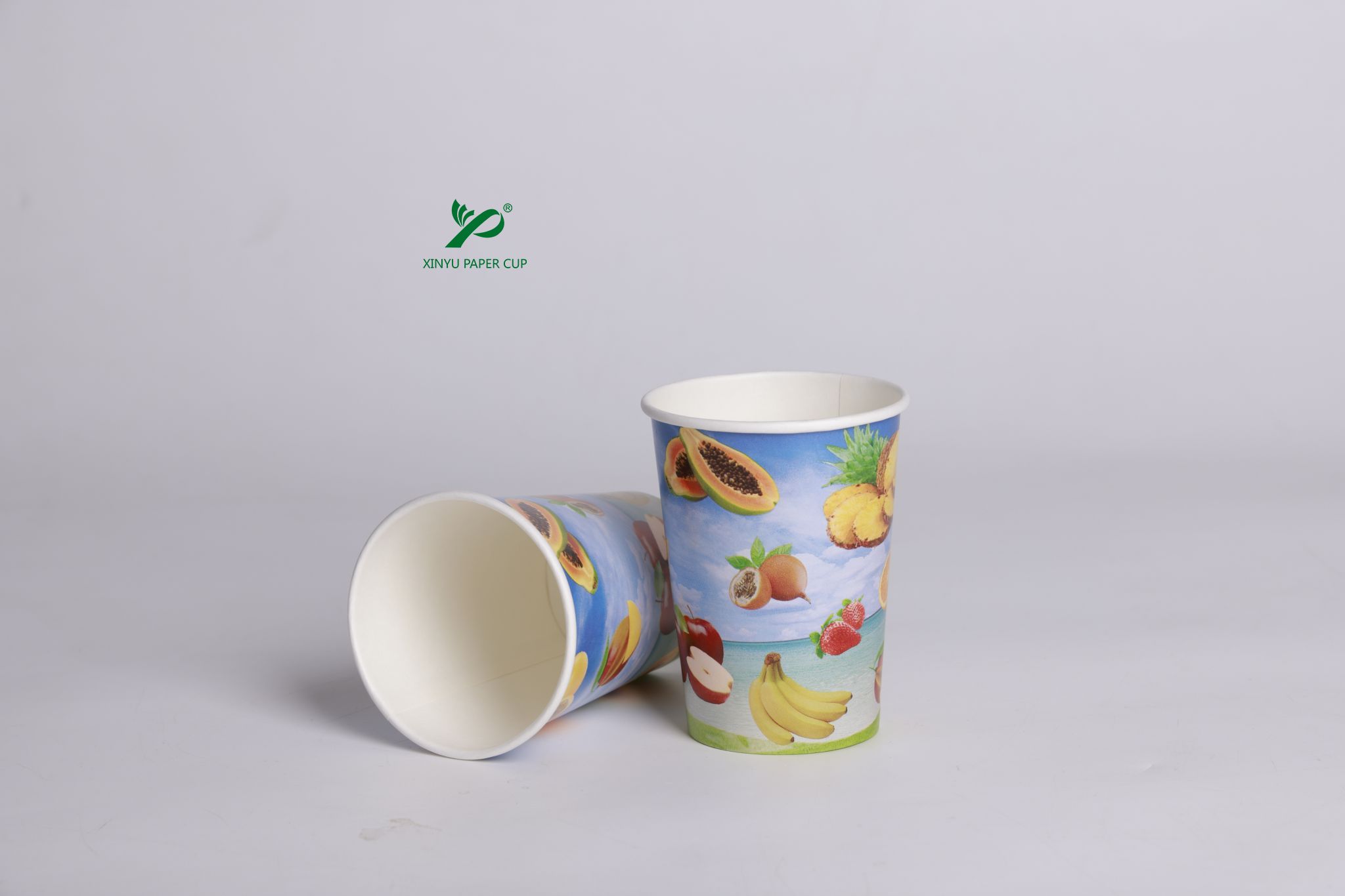 12oz single wall cold drinking paper cup