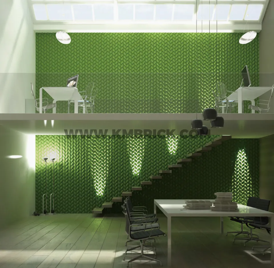 Model design concrete brick for inside wall design