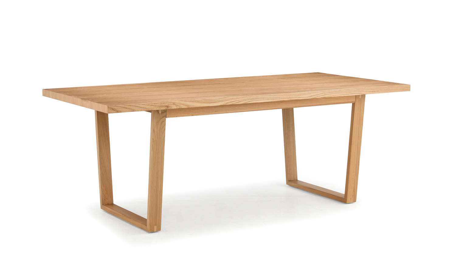 Rectangle wood dining table