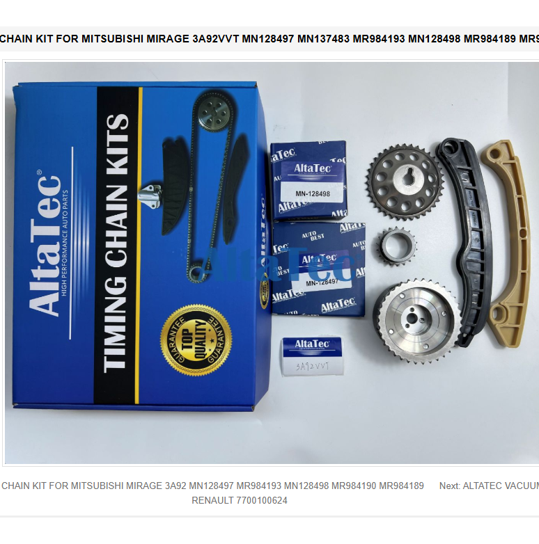 3A92VVT MN128497 MN137483 MR984193 MN128498 MR984189 MR984190