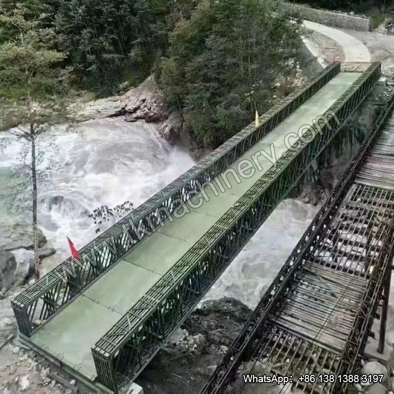 TK200 Bailey Bridge, Compact 200, Modular Steel Bridge