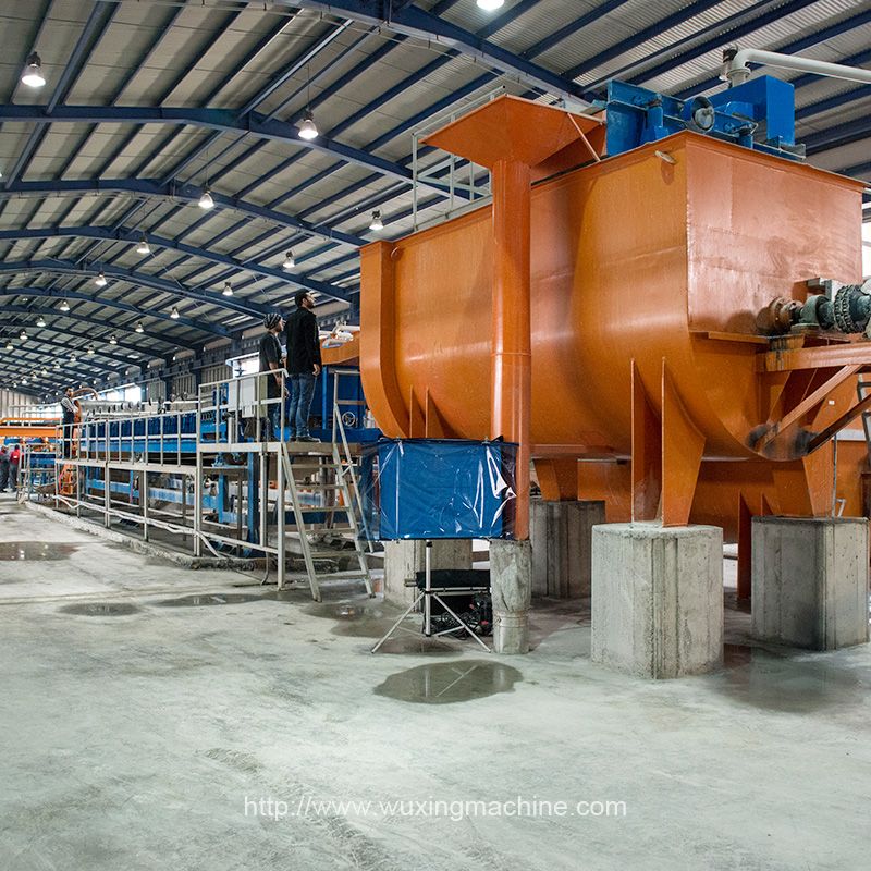 High Speed Calcium Silicate Board Production Line | Wuxing Mechanical