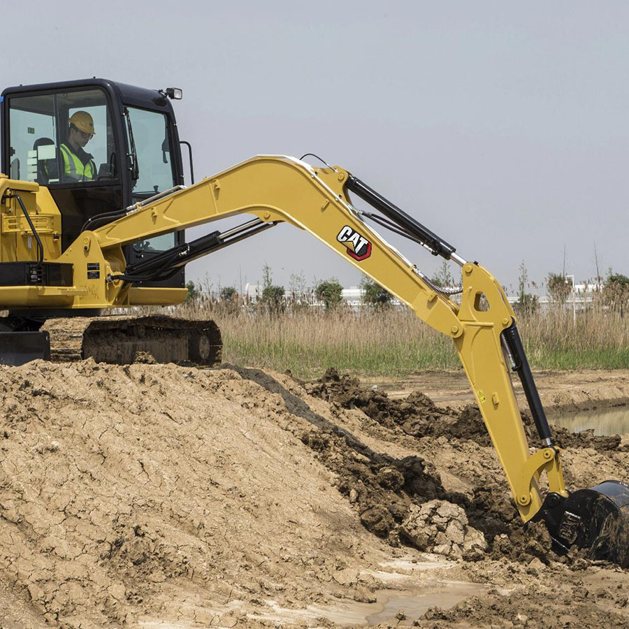 Used 2 Ton Mini Digger Mini Excavator Cat 302.5 for sale