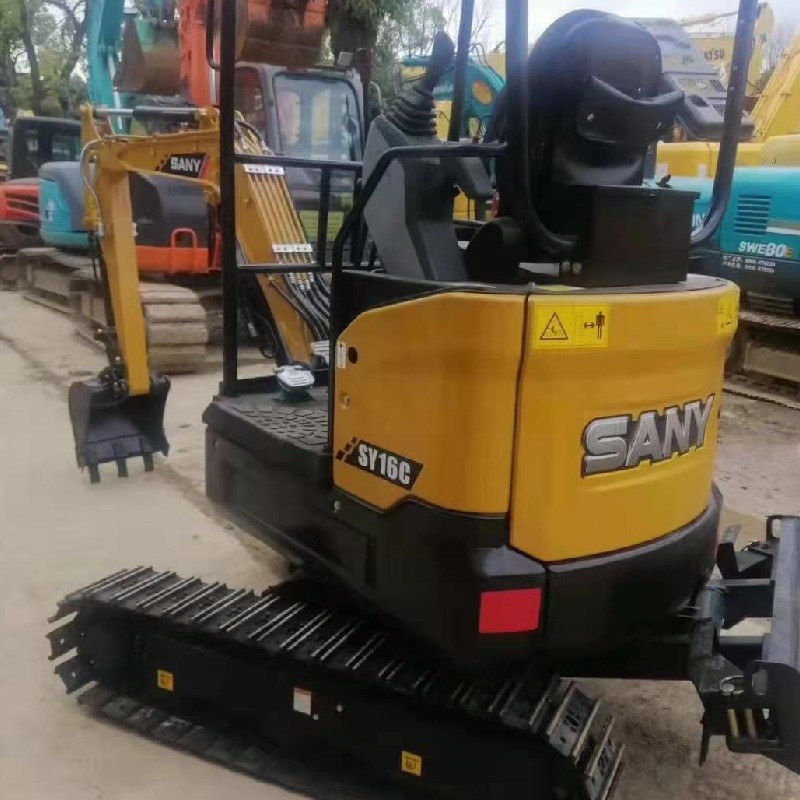 Used Mini Sany 1ton SY16C Crawler Hydraulic Excavator