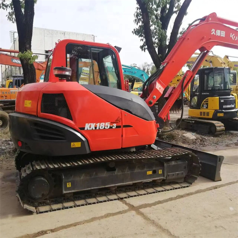 Low Working Hour Used 8t Kubota KX185 Mini Crawler Excavator