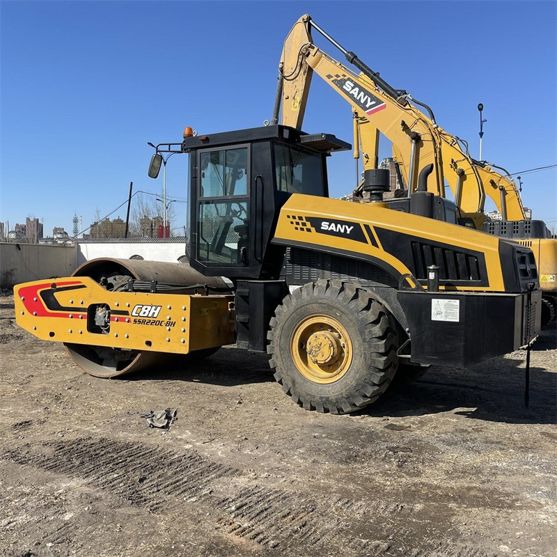 Used Sany Single Drum Road Roller SSR220C-8H