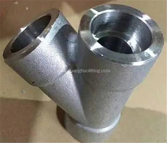 ASTM Inconel 800 Forged Socket Weld Lateral Tee China manufacturer
