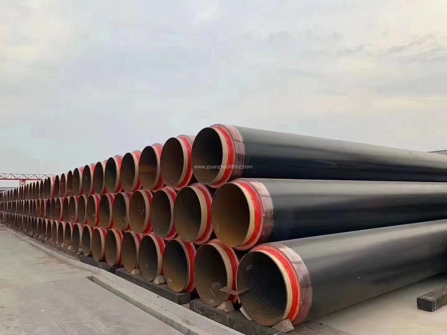 Anticorrosive Steel Pipe /3PE Steel Pipe/ 3PE Pipe China manufacturer