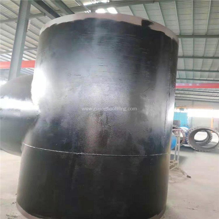 3PE Coating API 5L Pipeline Steel Fittings Tee China manufacturer