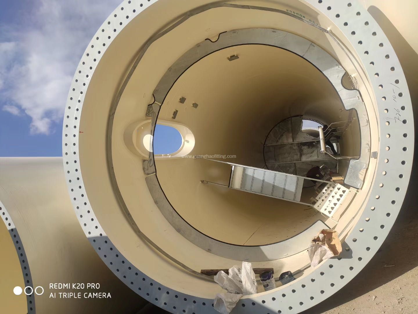 Wind Power Tower Flange for Wind Turbine Generator China manufacturer