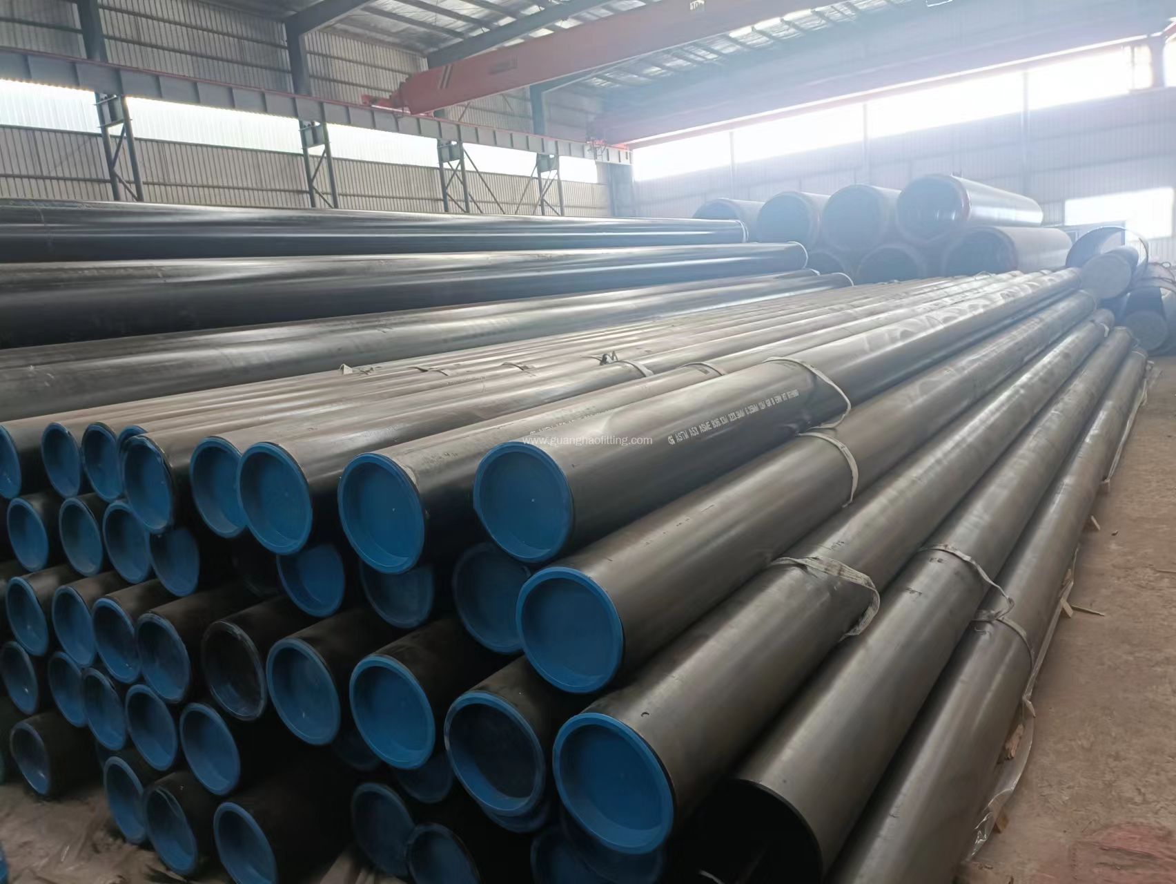 ASTM A106 GR.B/EN10217 ERW/HFW/HFI Steel Pipe China manufacturer
