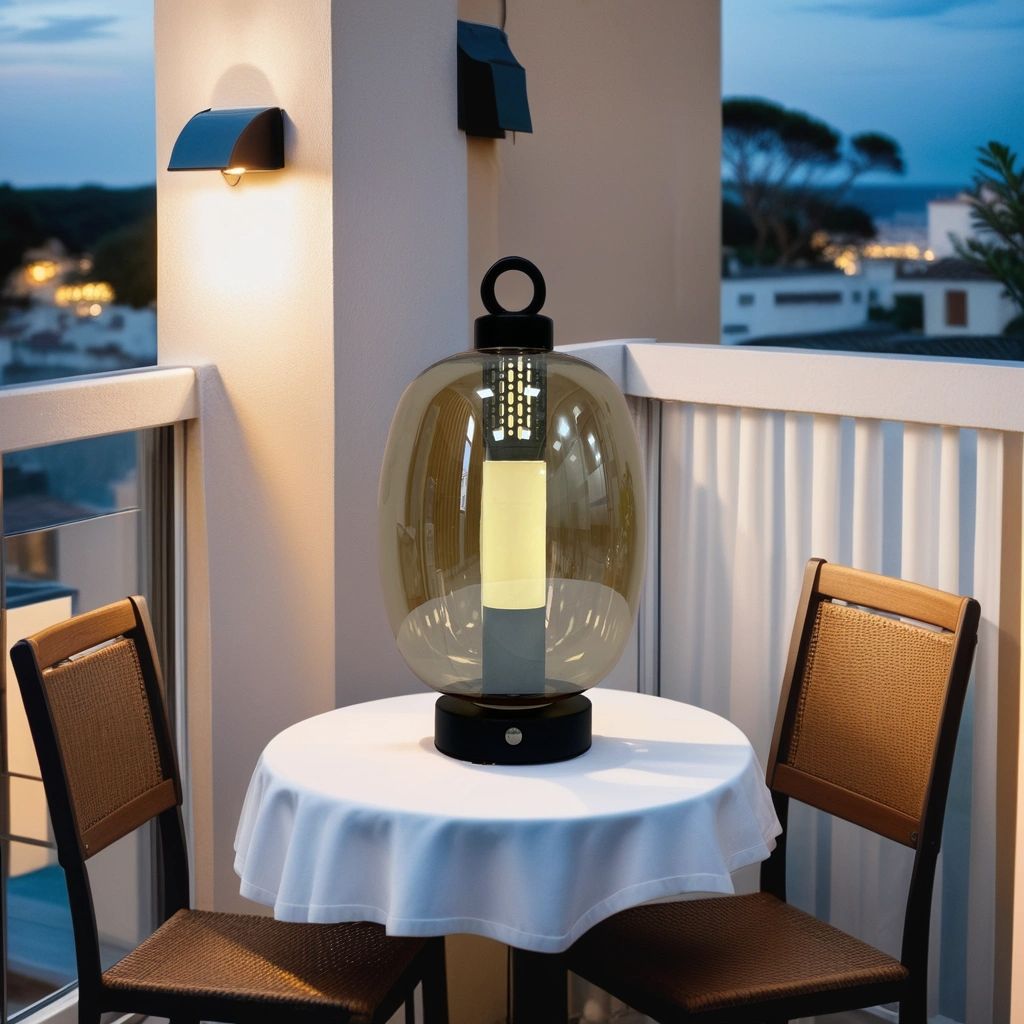 Love Bright Cordless Rechargeable Outdoor LED Table Lamp - Waterproof ...