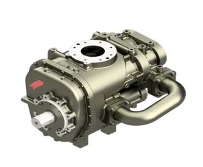 1. Two-stage integrated design, oil mist spray cooling between stages ...