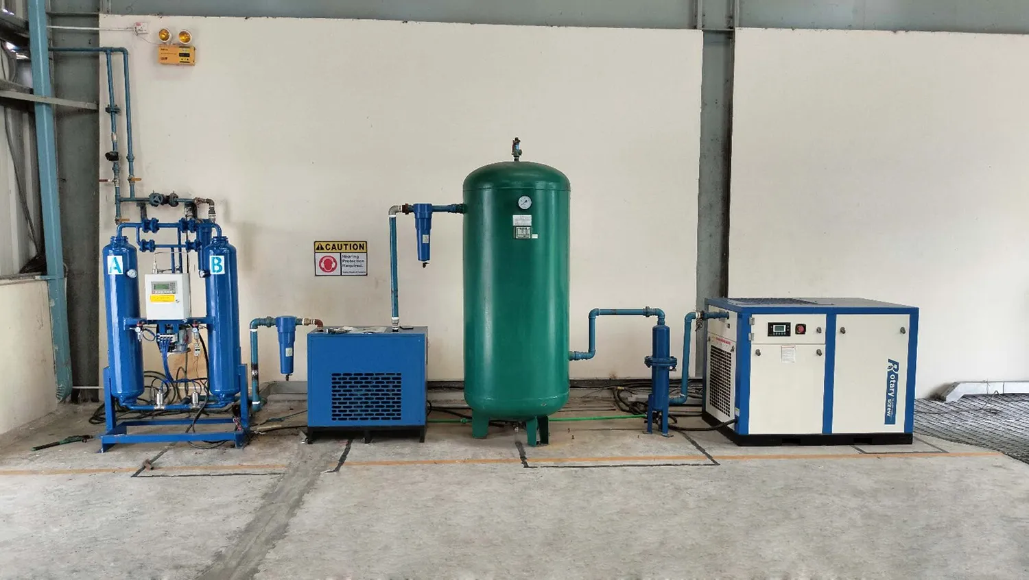 Compressed Air Features & Basic Industrial Requirements