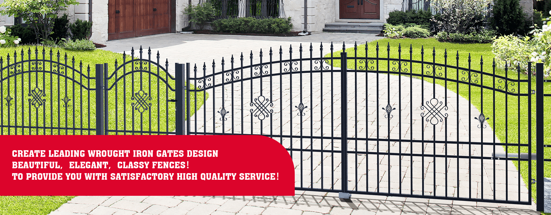 Ornamental Wrought Iron Gates