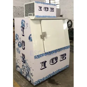 Ice Merchandiser Outdoor Bagged Ice Storage Freezer