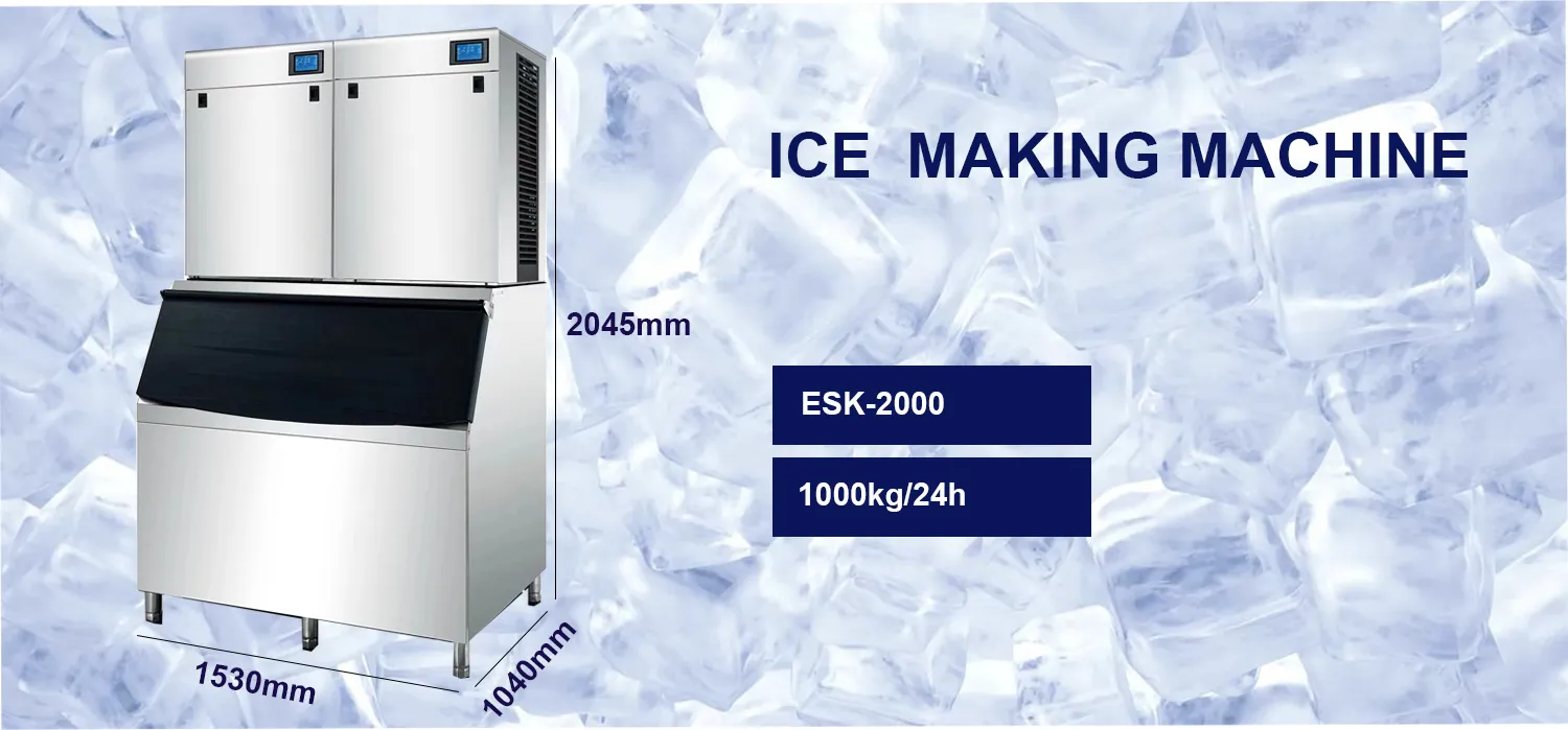 Automatic Ice Cube Making Machine