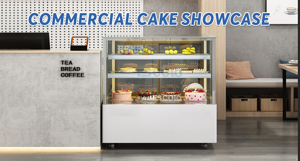 Bakery Shop Cake Chiller Display Fridge