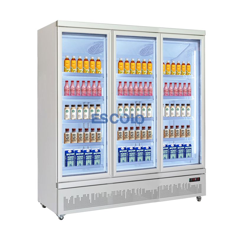 Commercial Upright Chiller Beverage Display Cooler