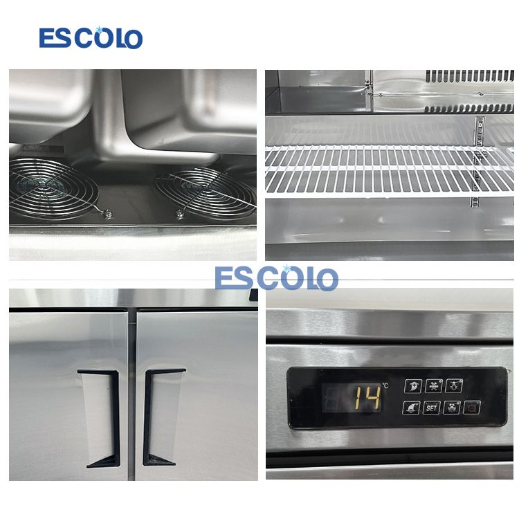 Pizza Prep Table Counter Chiller