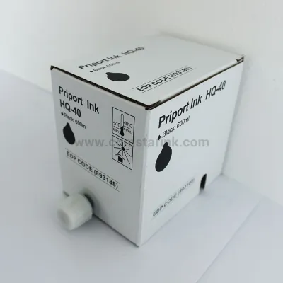 Ricoh HQ-40 Black Duplicator Ink | Comstar