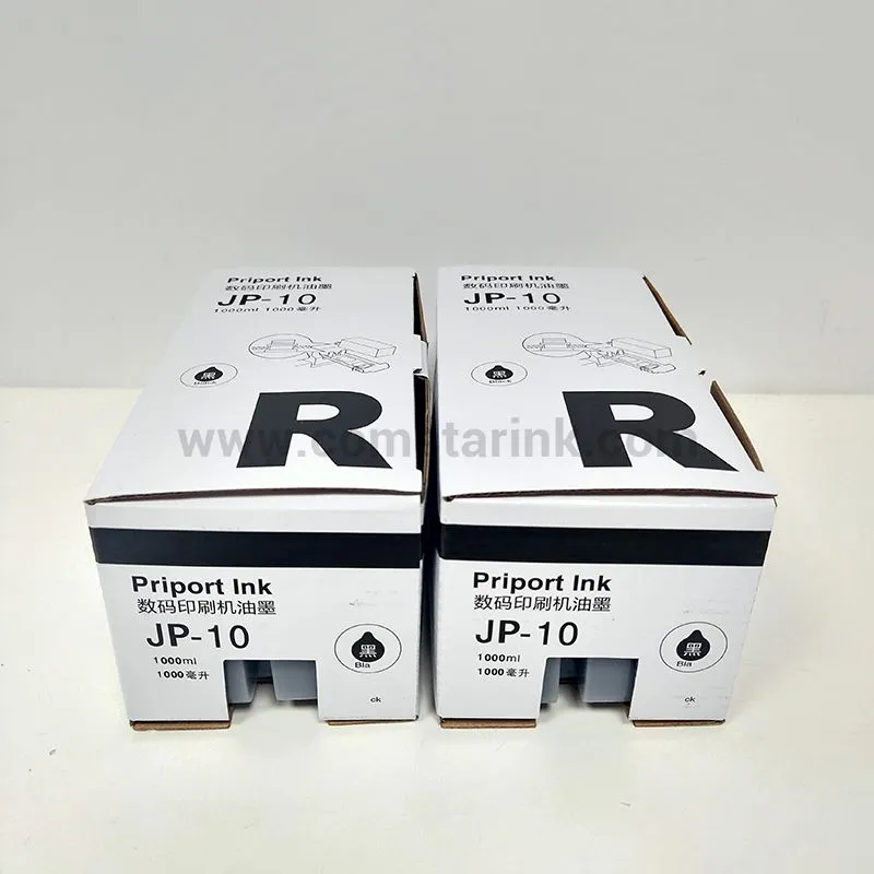 Ricoh JP-10 JP500 Black Duplicator Ink | Comstar