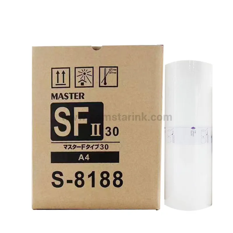 S-8188UA Compatible Riso FII Thermal Master Paper Roll