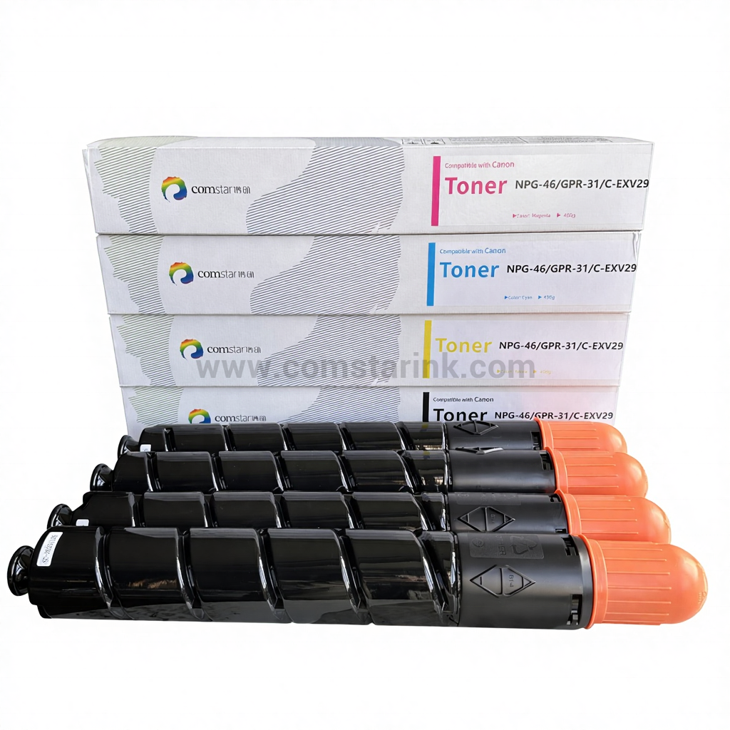 Comstar for Canon Printer Toner Cartridges NPG-46 GPR-31 C-EXV29