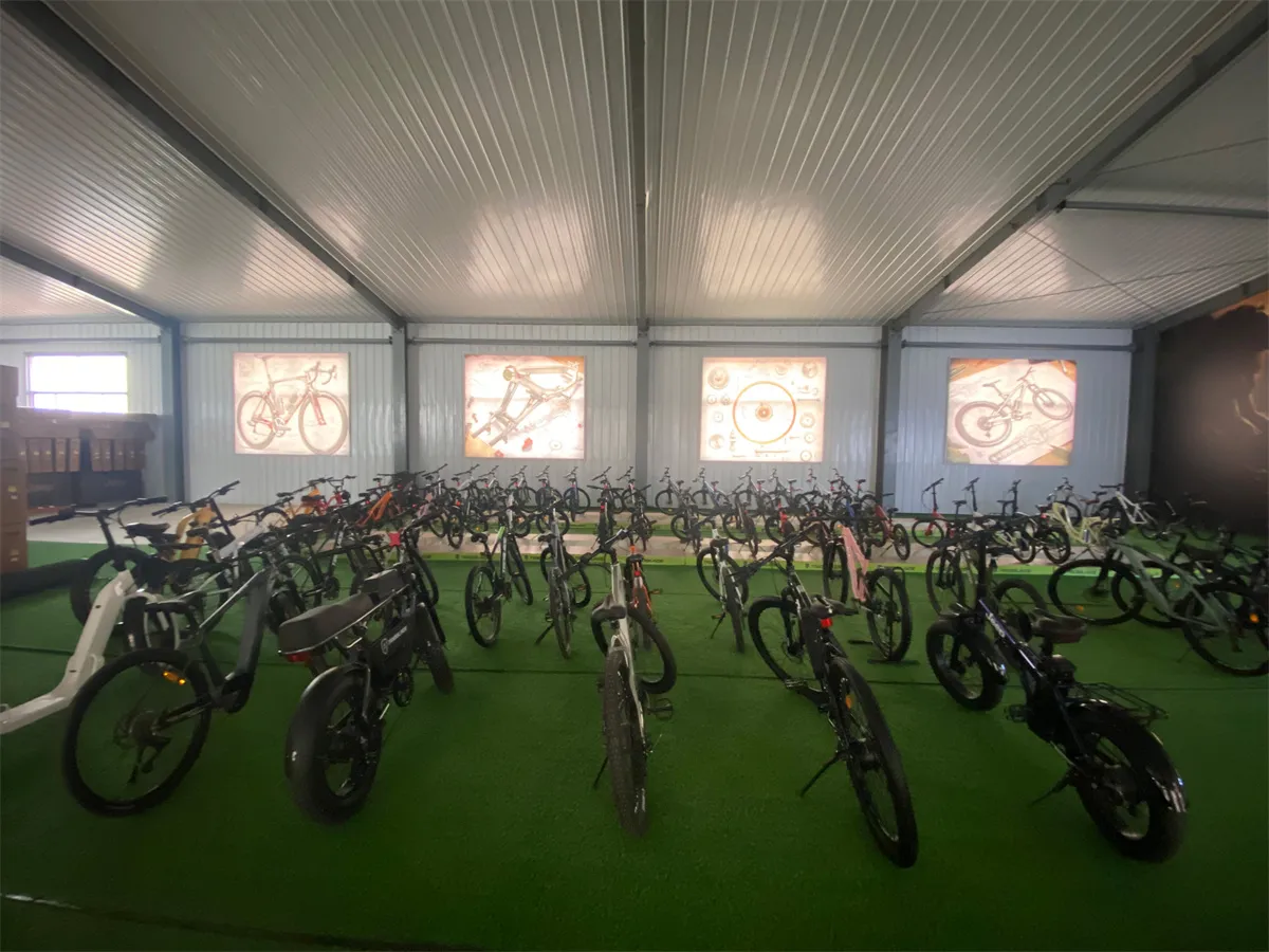 Bicycle Maker Opens Grand Sample Room