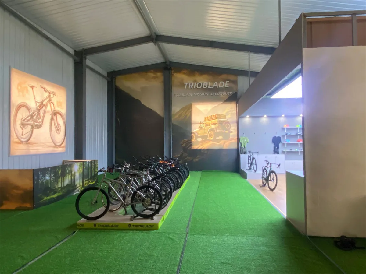 Bicycle Maker Opens Grand Sample Room