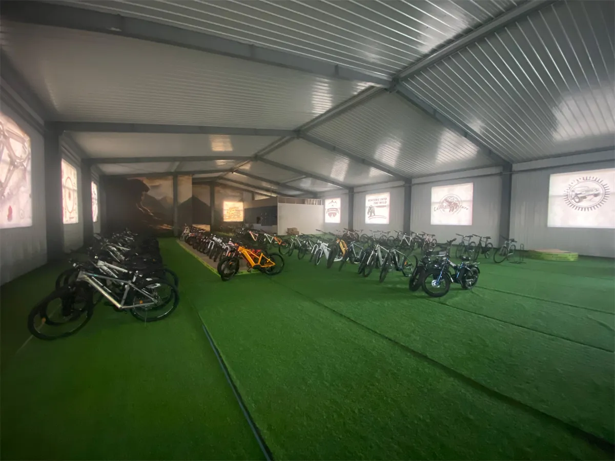 Bicycle Maker Opens Grand Sample Room