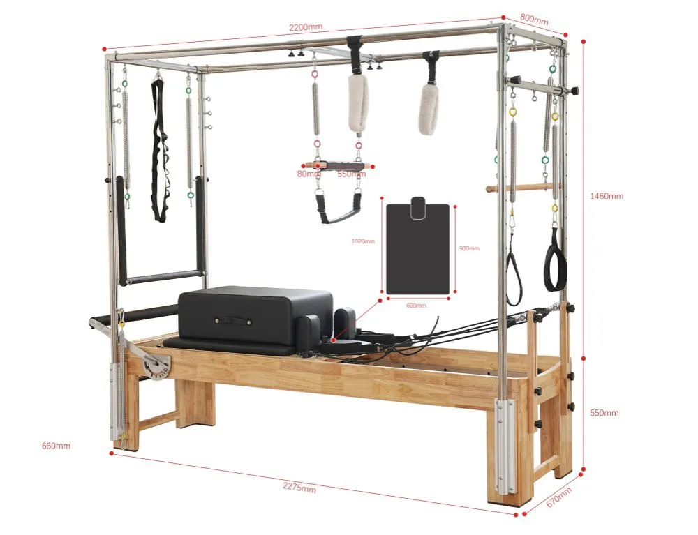 Pilates Bed with Functional Training Frame