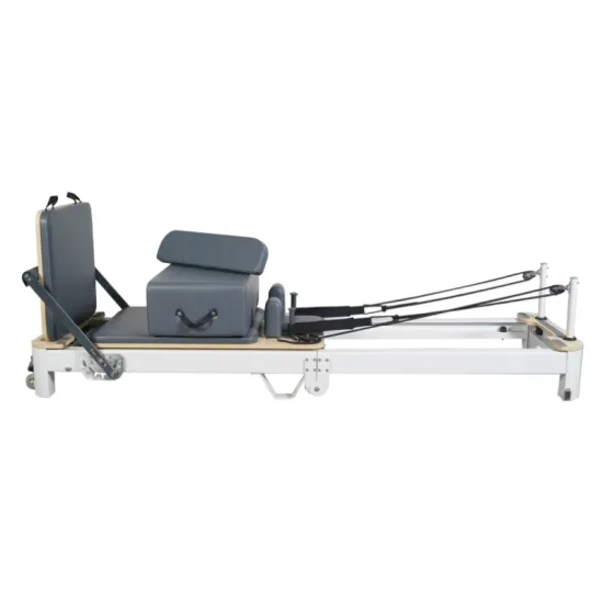 High Quality White Folding Alloy Pilates Reformer