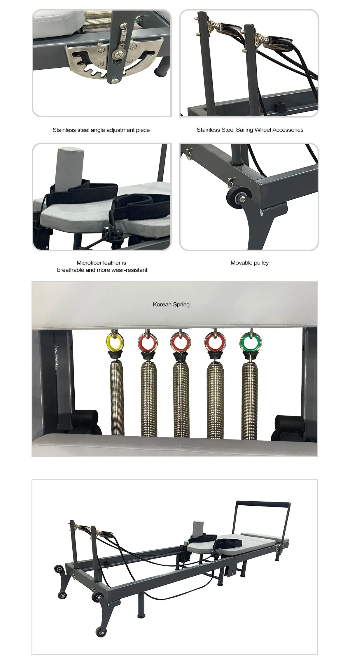 Foldable Home Pilates Machine