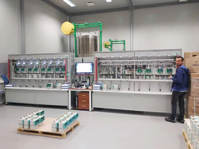 Sonic Nozzle Gas Meter Test Bench