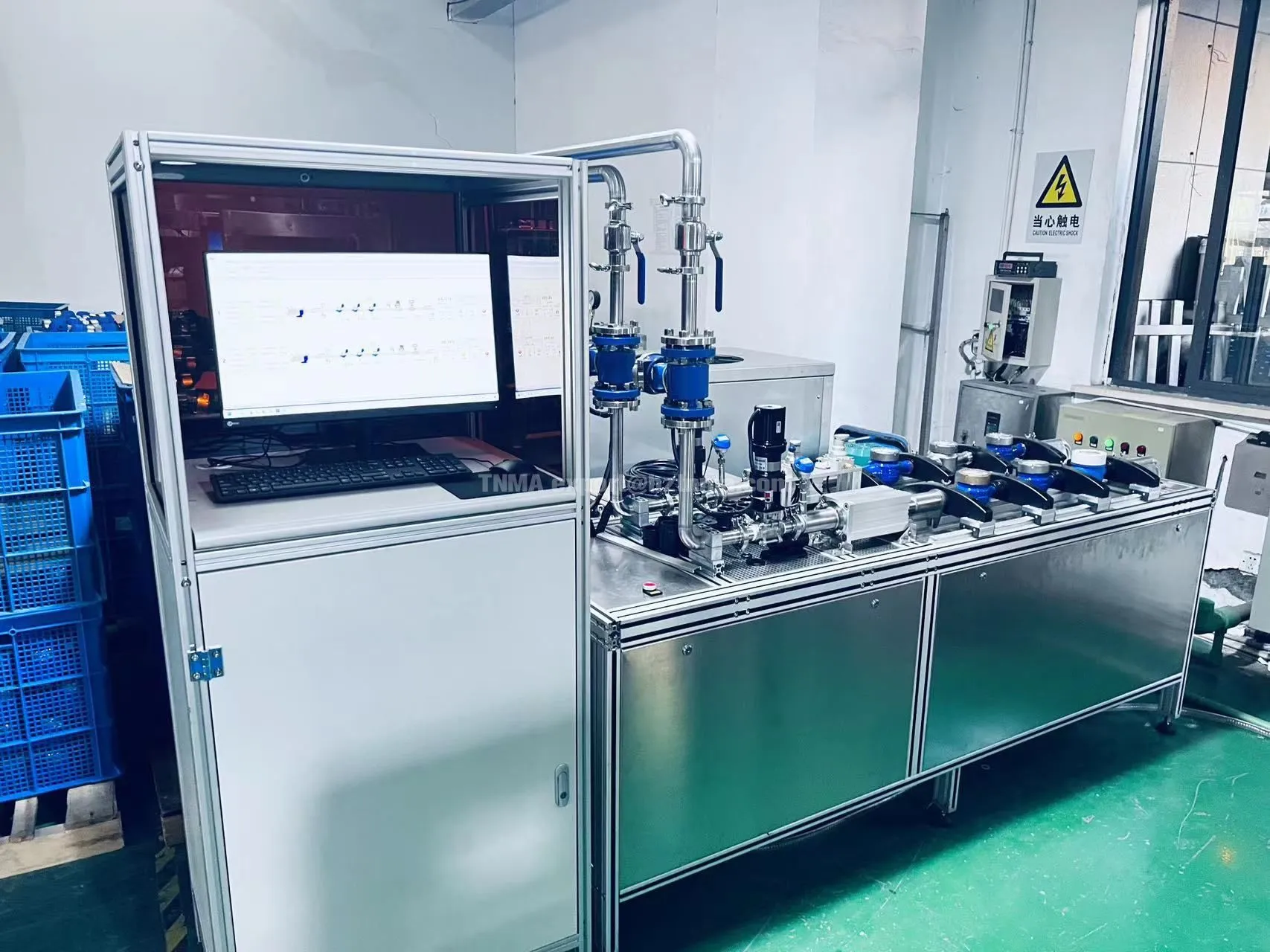 Water Meter Durability Test Bench