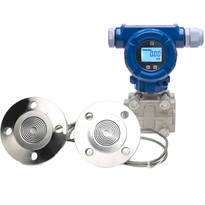 Double flange liquid level differential pressure transmitter