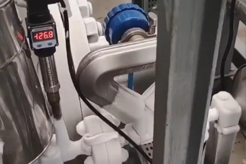 YOKE Instrument Company's Coriolis Mass Flowmeter Applied to Liquid ...