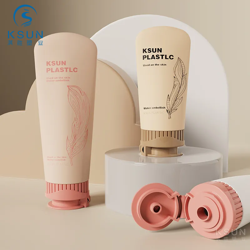 Press Flip Top Cap 30ml 50ml Squeeze Sunscreen Bottle,Suncreen Bottle