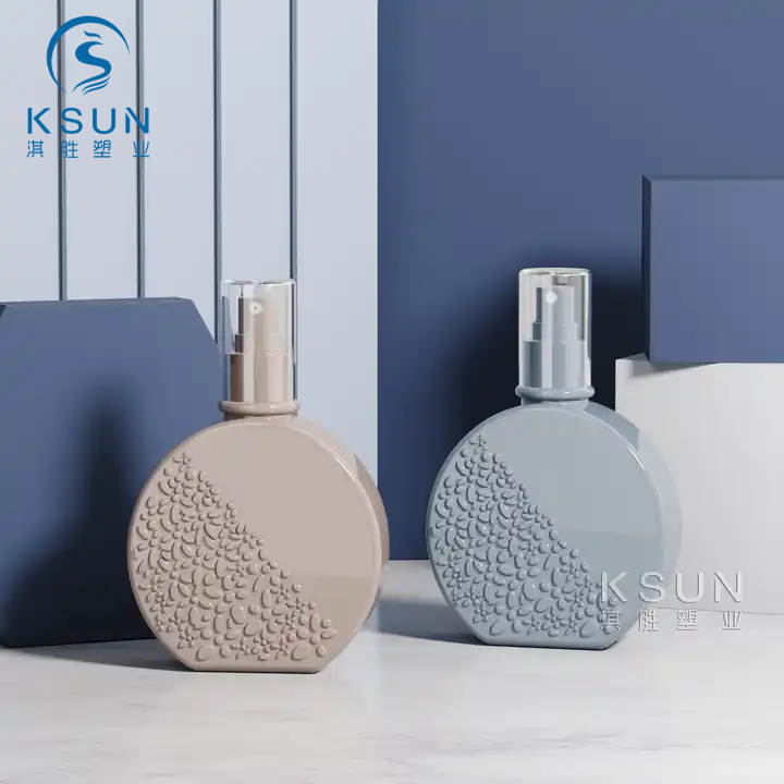 Plastic Spray Bottle,Round Flat PETG Plastic Flower Spray Bottle