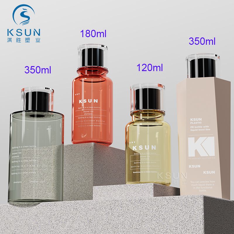 Shampoo Bottle,Empty 120ml 180ml 350ml Plastic Shampoo Bottle